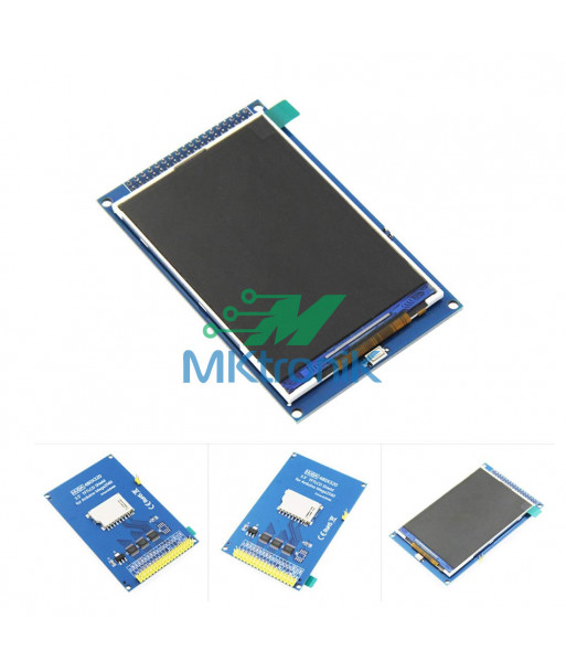 MODULO PANTALLA LCD TFT 3.5" 480X320 ILI9486 TOUCH PARA ARDUINO MEGA